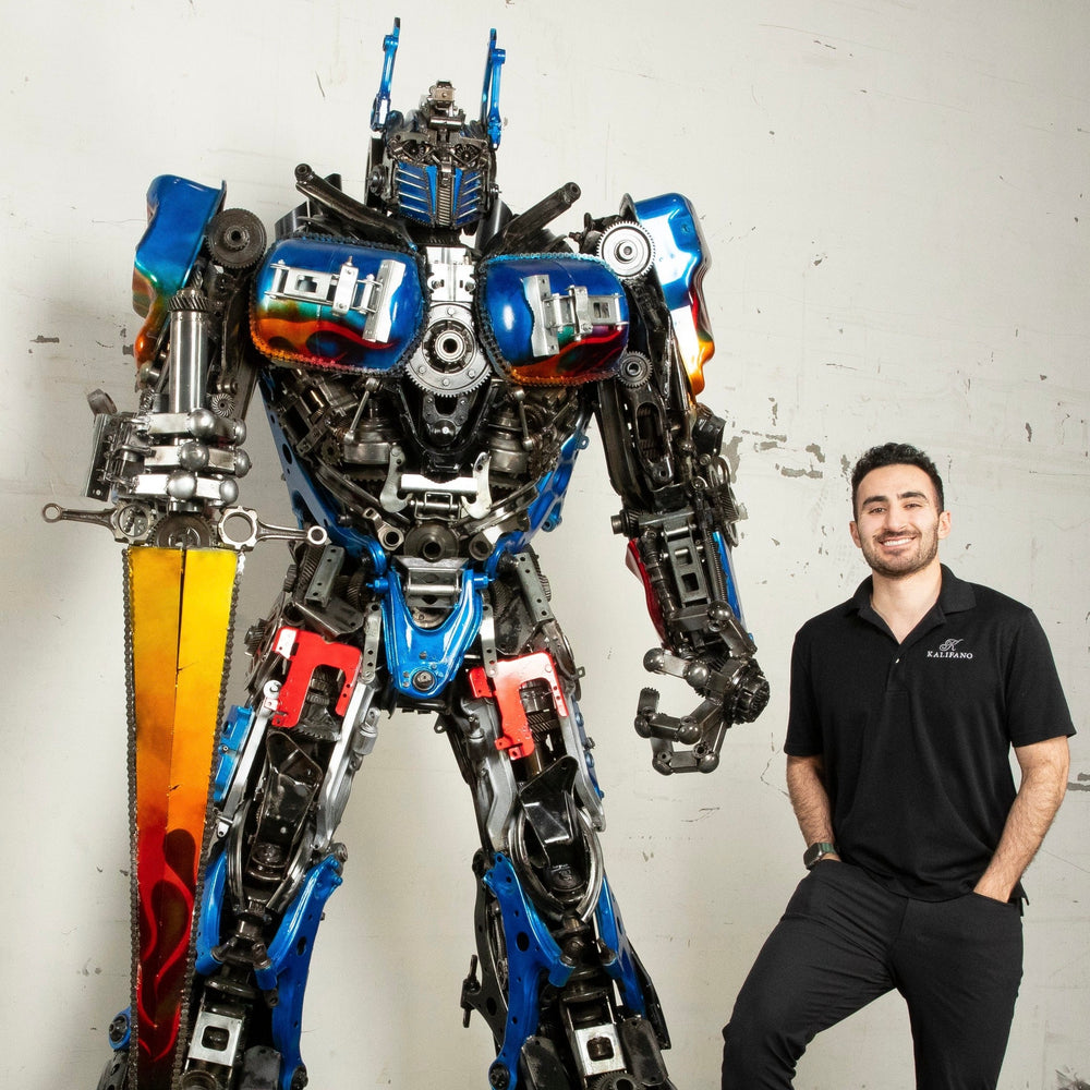 Scrap Metal Sculptures and Statues Inspired By Your Favorite Superhero