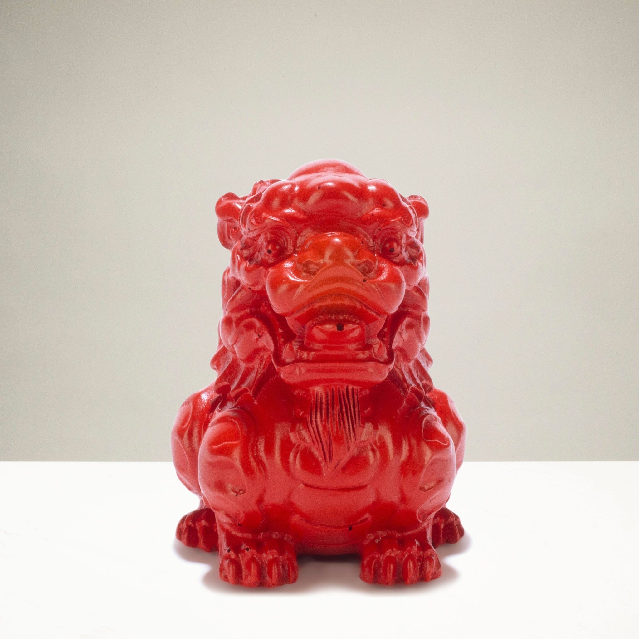 Kirin Cinnabar Carving