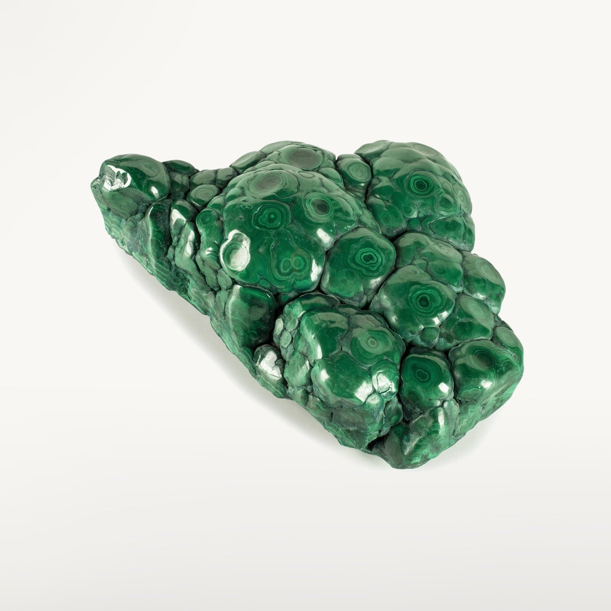 Natural Congo Malachite Freeform Specimen - 7.4 lbs