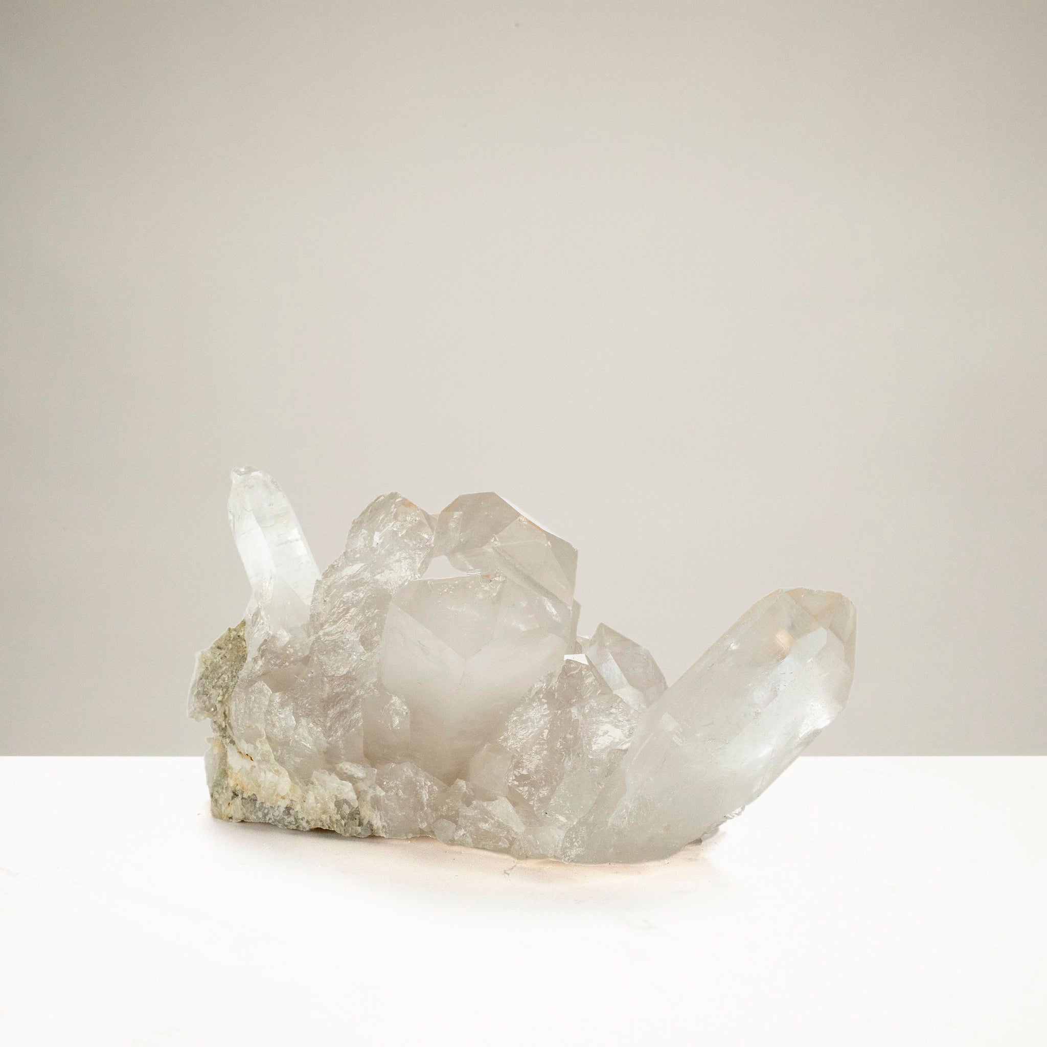 KALIFANO | Natural Brazilian Crystal Quartz Cluster For Sale - 12 in.