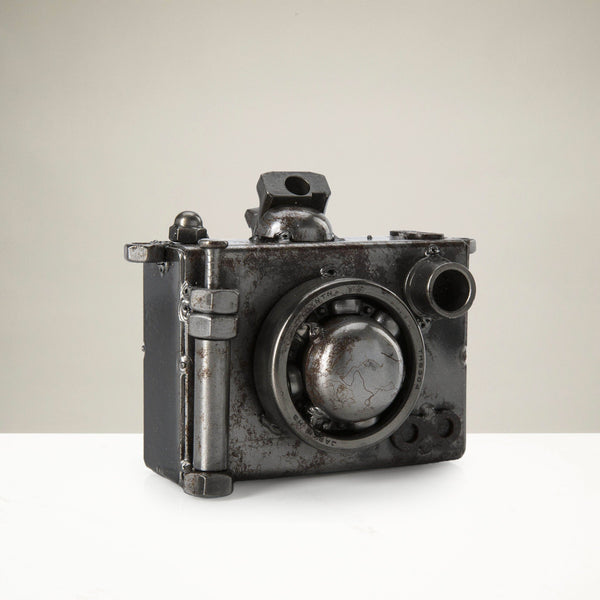 Metal Art Camera Custom Designed Originals: Steel Steampunk Cameras