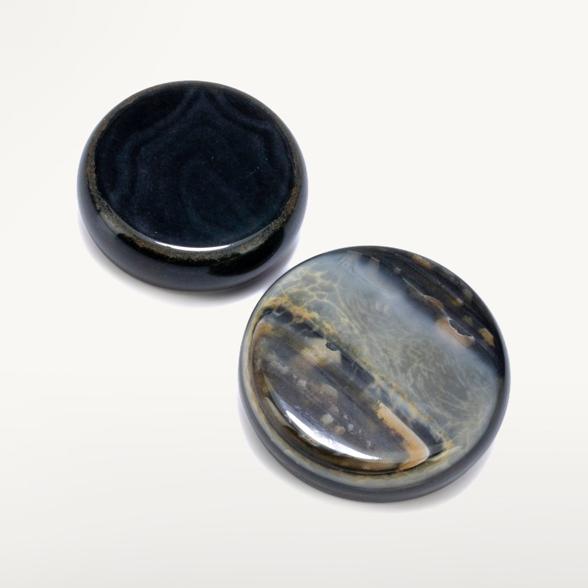KALIFANO | Brazilian Agate Disc - Harmony & Grounding Energy