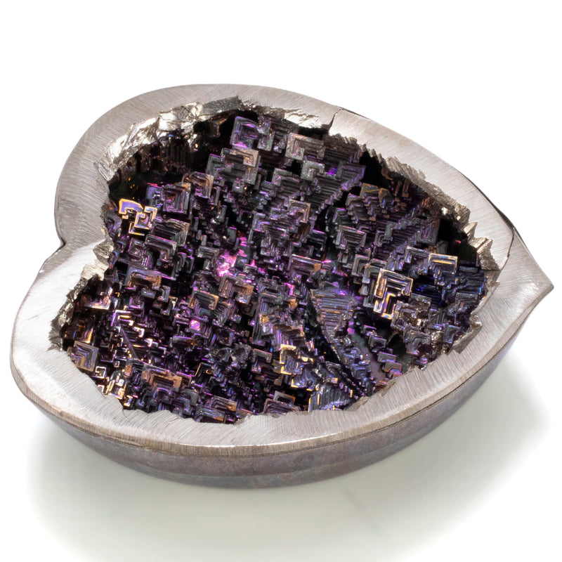 KALIFANO | Stunning Bismuth Geode - Transformation & Vibrant Energy