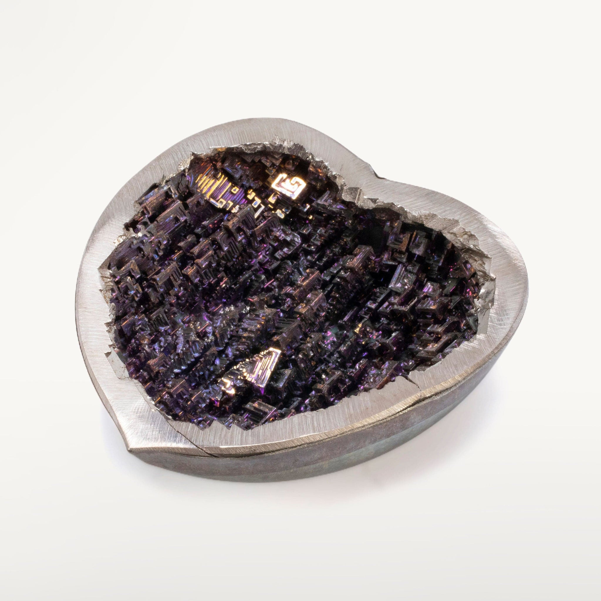 KALIFANO | Stunning Bismuth Geode - Transformation & Vibrant Energy