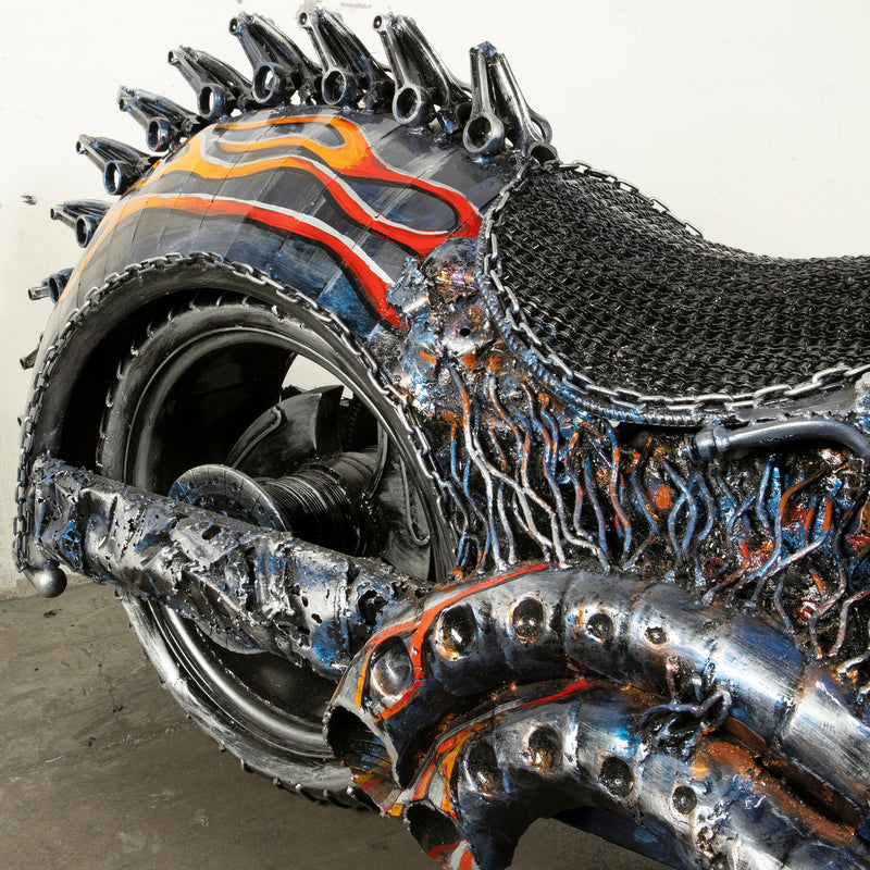 Chopper Motorbike Ghost Rider