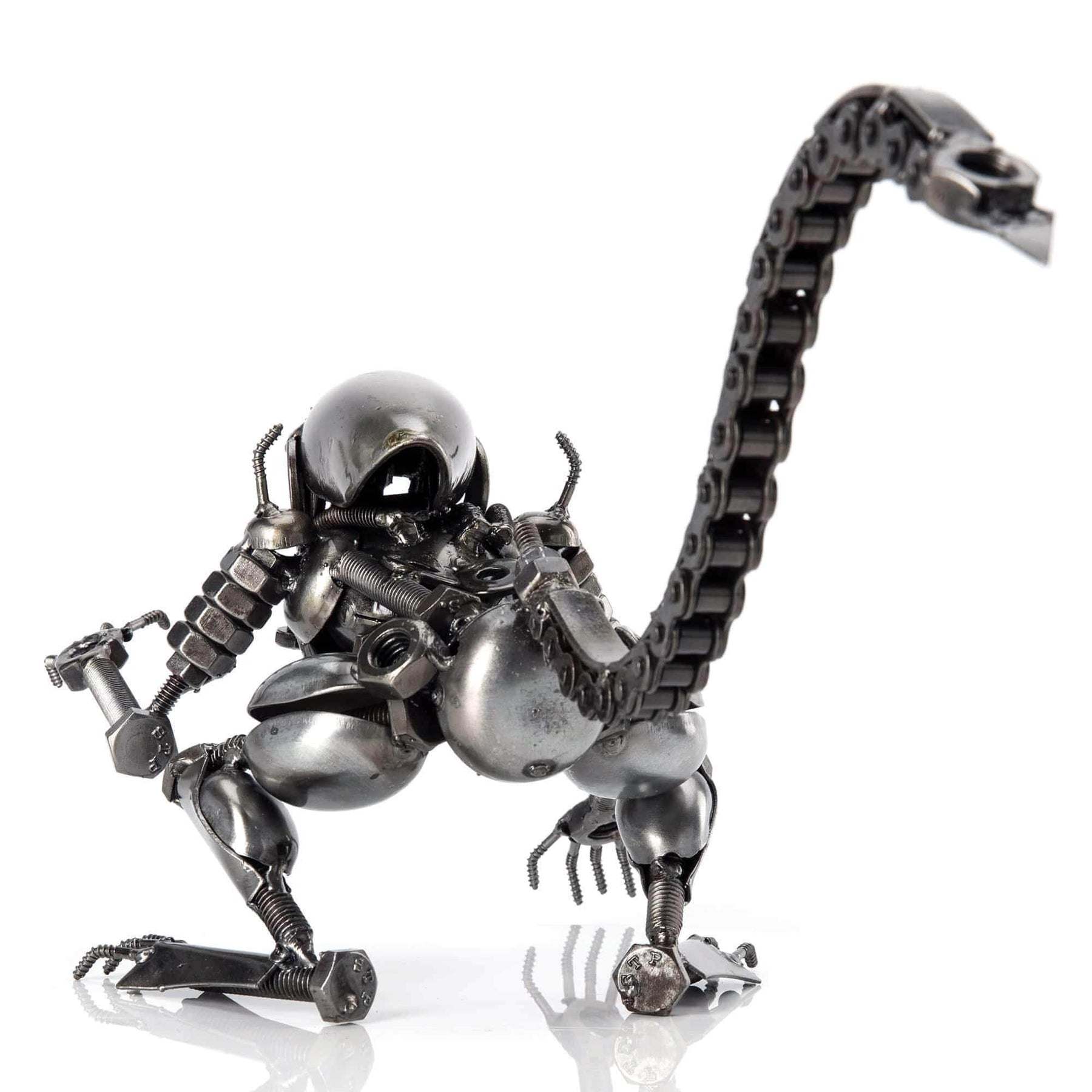 Alien Inspired Recycled Metal Sculpture | KALIFANO
